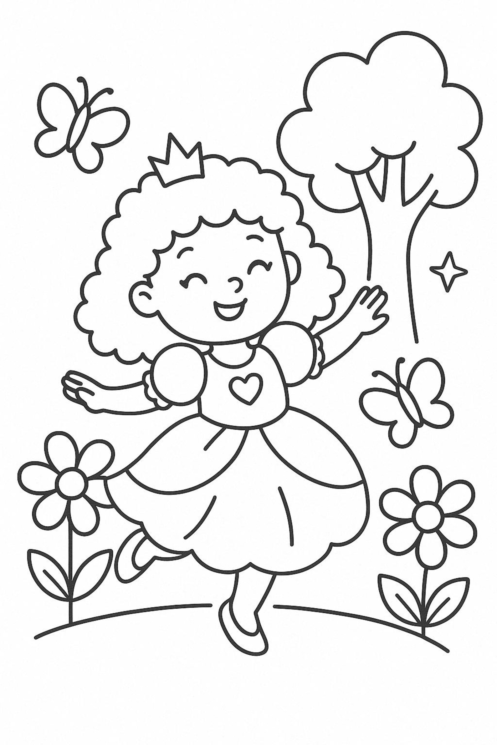 Princess & Castle Coloring Pages for Kids – 10 Fun Sheets! - Etsy