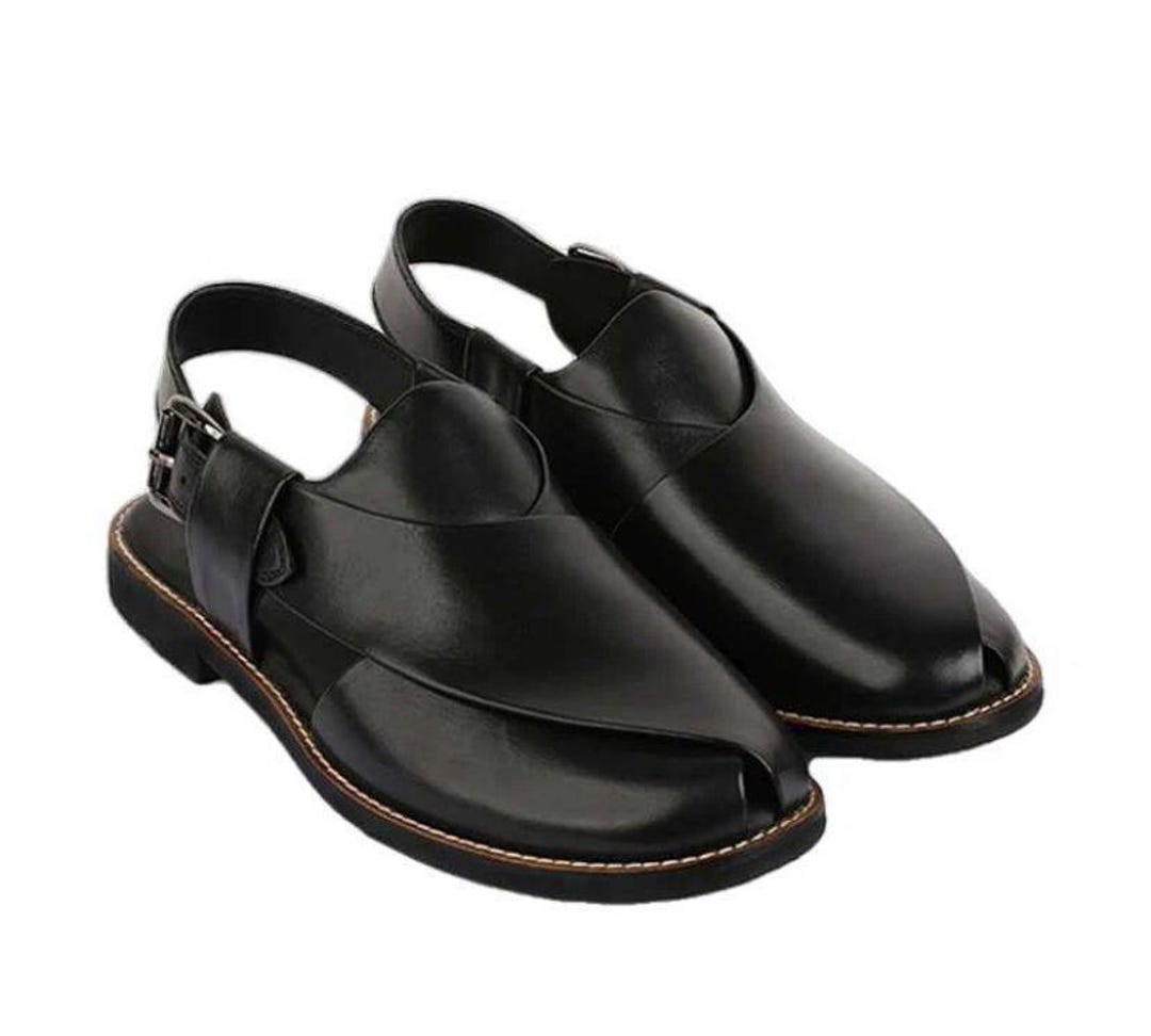 Handmade Peshawari Chappal | Traditional Leather Sandals | Men’s Ethnic ...