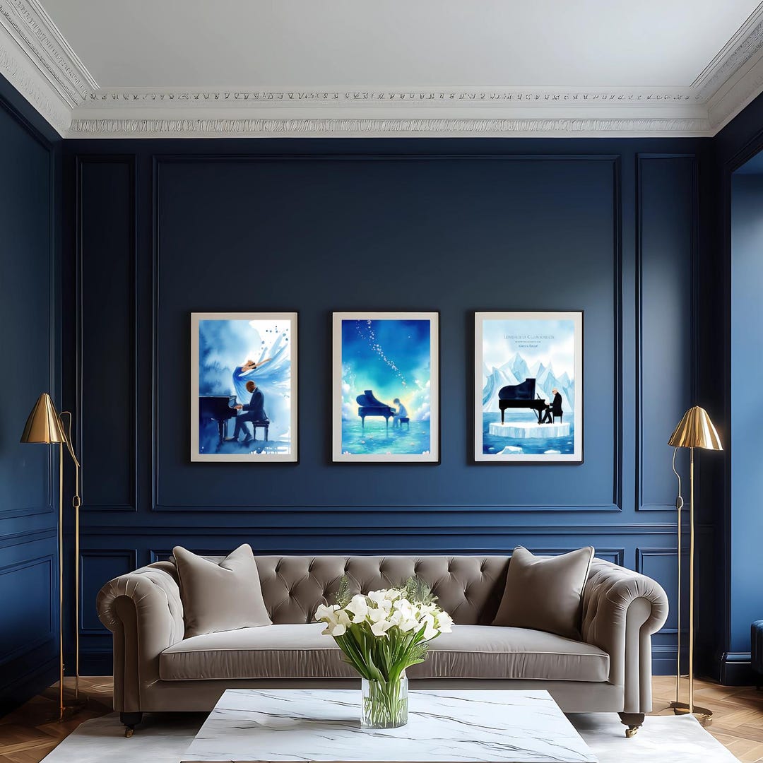 Modern Classical Composer Poster Set – Einaudi, Yiruma, Alexis Ffrench ...