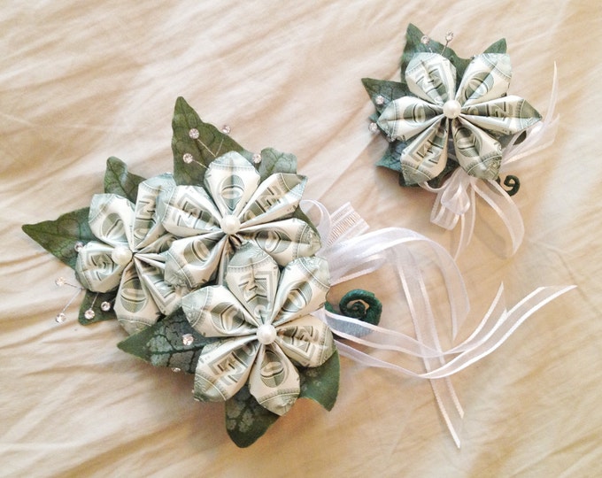 Money Corsage & Boutonniere Set Perfect for Your Special Event - Etsy