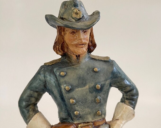 American Civil War Union Officer Figure / 8.25" Tall Union Officer ...