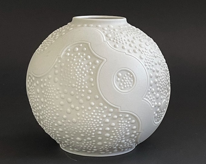 Kaiser Porcelain White Vase W. Germany - Etsy