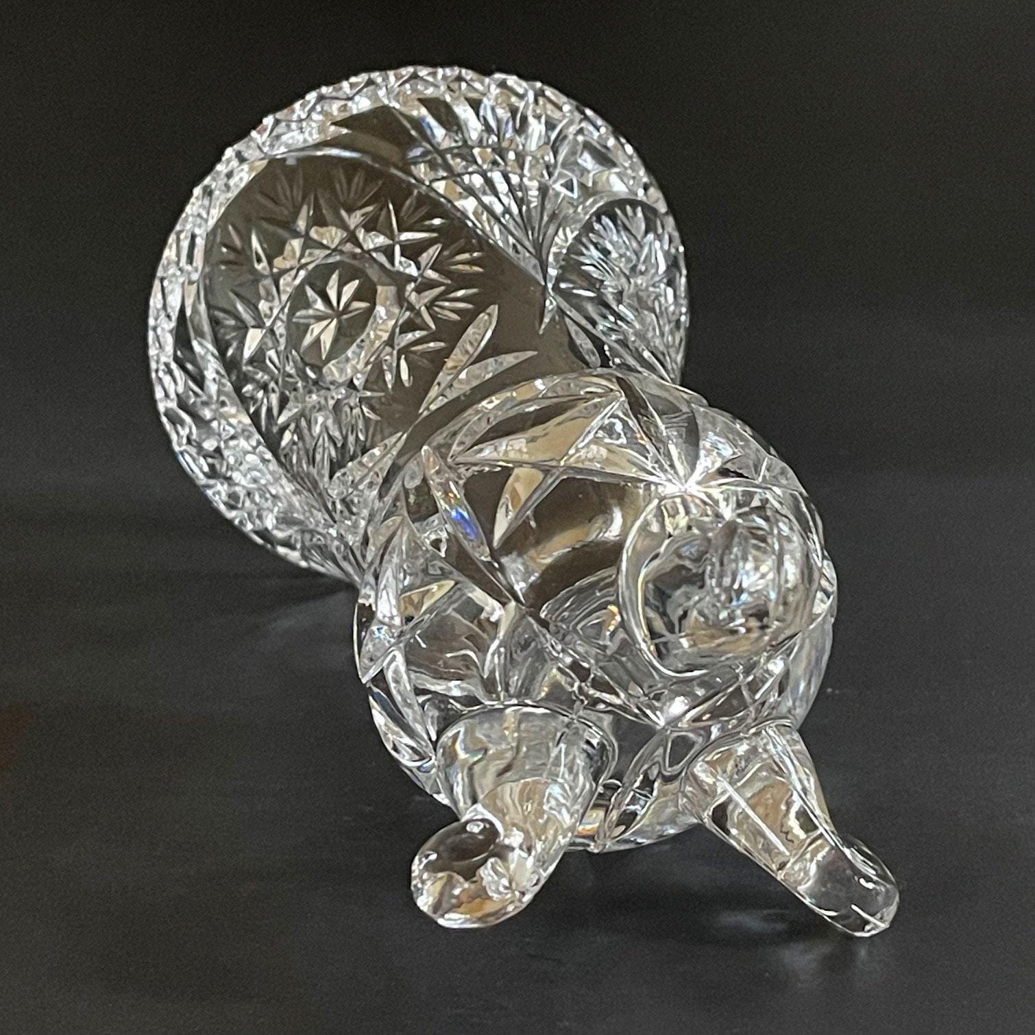 German Crystal 5 1/2” Tall Vase Made in Germany by Anne Hutte ...