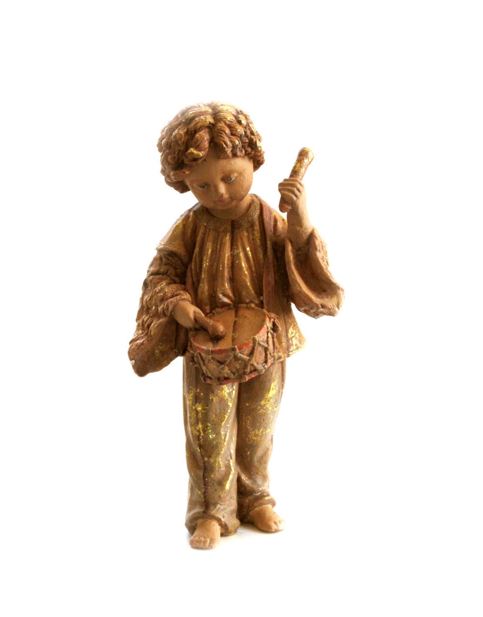 RESERVED Vintage Rare Large LIttle Drummer Boy Figurine | Etsy