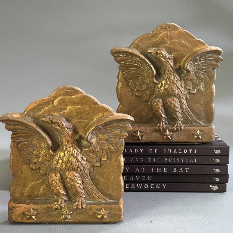 Eagle Bookends - Etsy