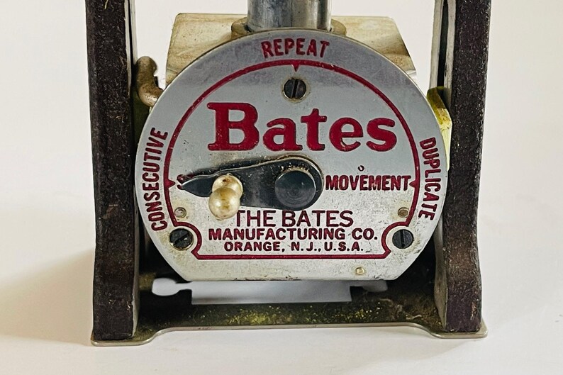 Bates Numbering Machine / Letter Press Date Stamp Block / Rubber Stamp ...