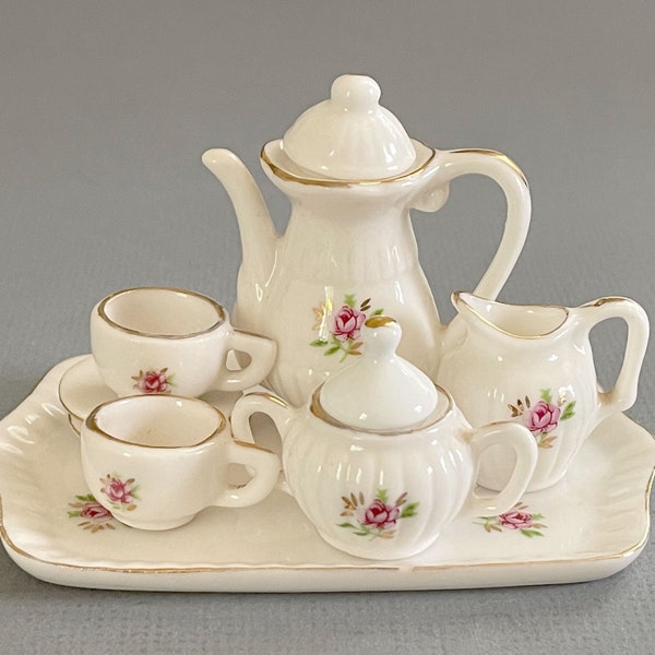 Miniature Tea Set - Etsy
