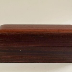 Rosewood Exotic Wood Keepsake Box / David and Kim Okrant / - Etsy
