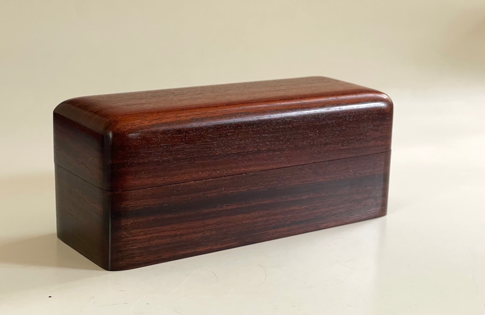 Rosewood Exotic Wood Keepsake Box / David and Kim Okrant / - Etsy