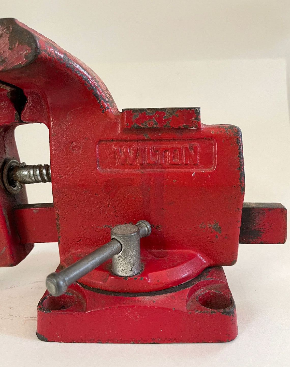 Vintage WILTON Swivel Anvil Bench Vise 4 Jaws / Cast | Etsy