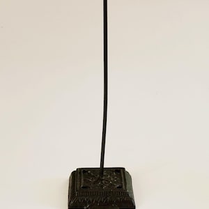 Antique Cast Iron Receipt Spike With Carte-de-visite Photo / Paper ...