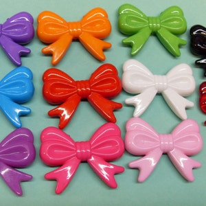 5x Huge 45mm Kawaii Lolita Bow Beads or Bowknot... You Choose Colour - Etsy