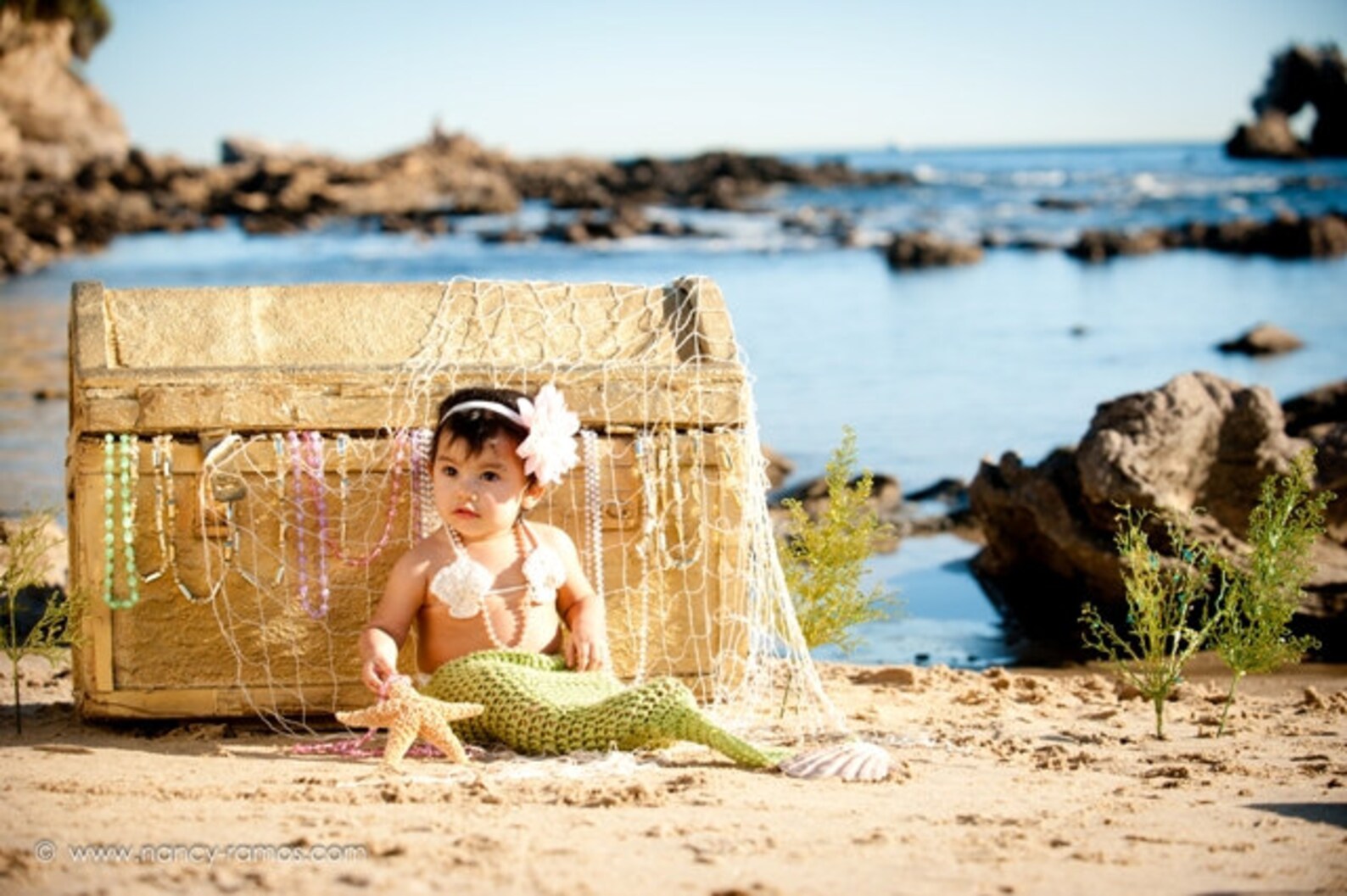 Baby Halloween Costume, Newborn Mermaid Tail, Baby Mermaid Costume ...