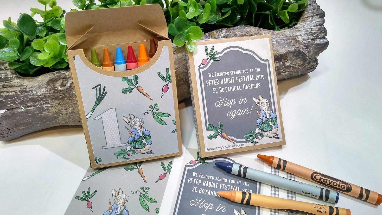 NEW Peter Rabbit Custom Crayon Box Party Favor Kit Peter - Etsy