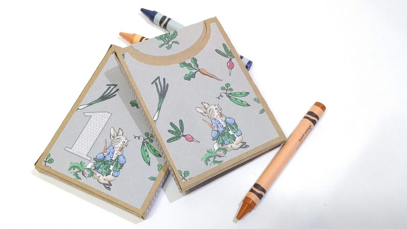 NEW Peter Rabbit Custom Crayon Box Party Favor Kit Peter - Etsy