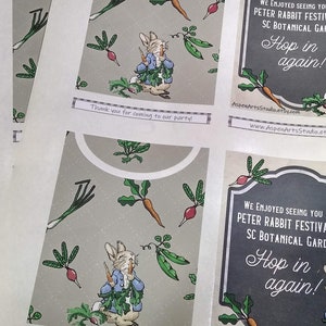 NEW Peter Rabbit Custom Crayon Box Party Favor Kit Peter Rabbit Beatrix ...