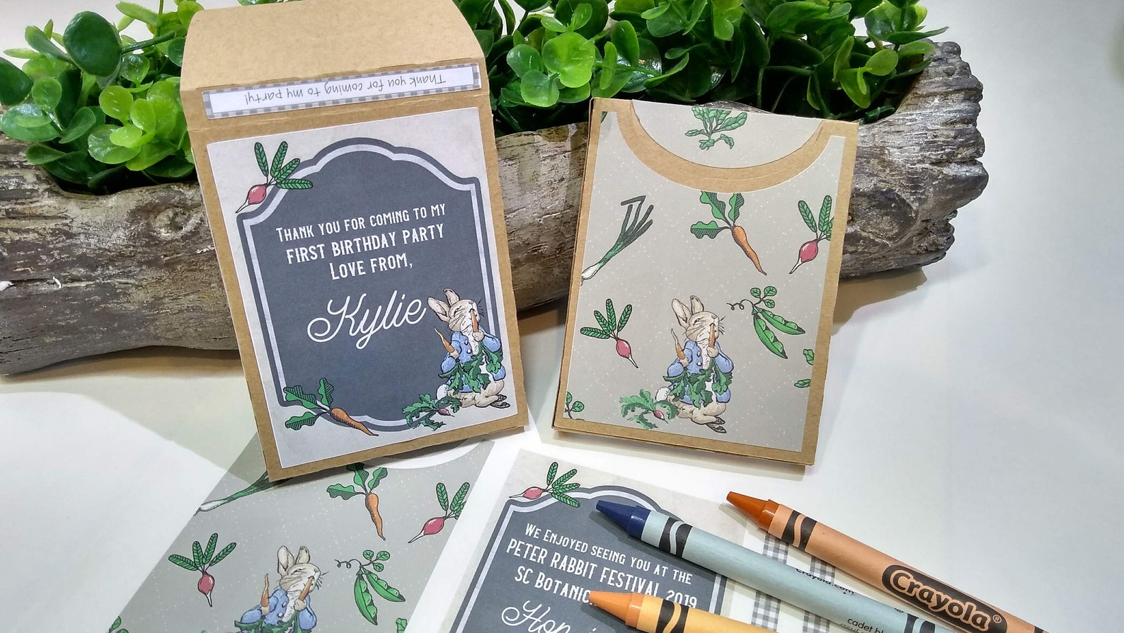 NEW Peter Rabbit Custom Crayon Box Party Favor Kit Peter - Etsy