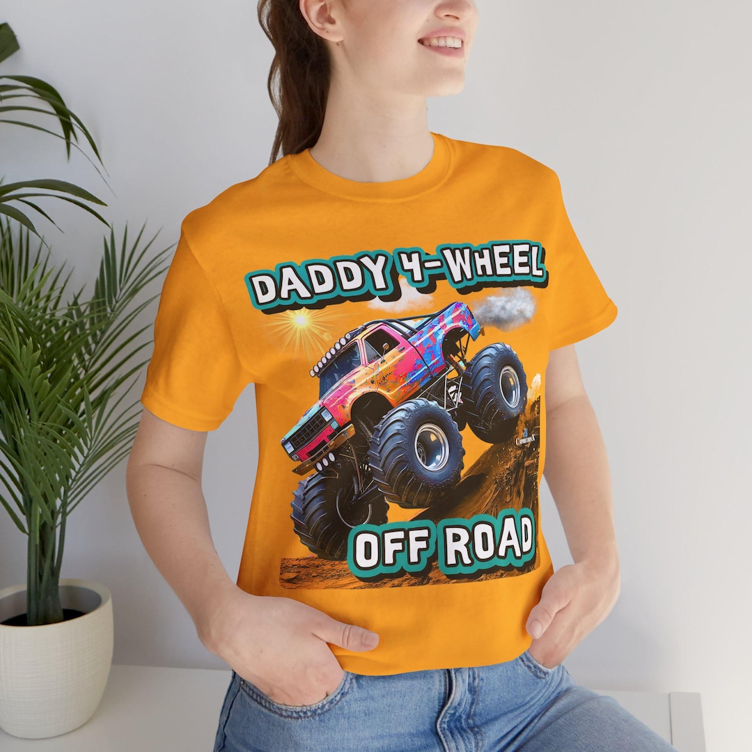 Daddy 4-wheel off Road T-shirt V2 | Funny Off-roading Gift for Dad ...