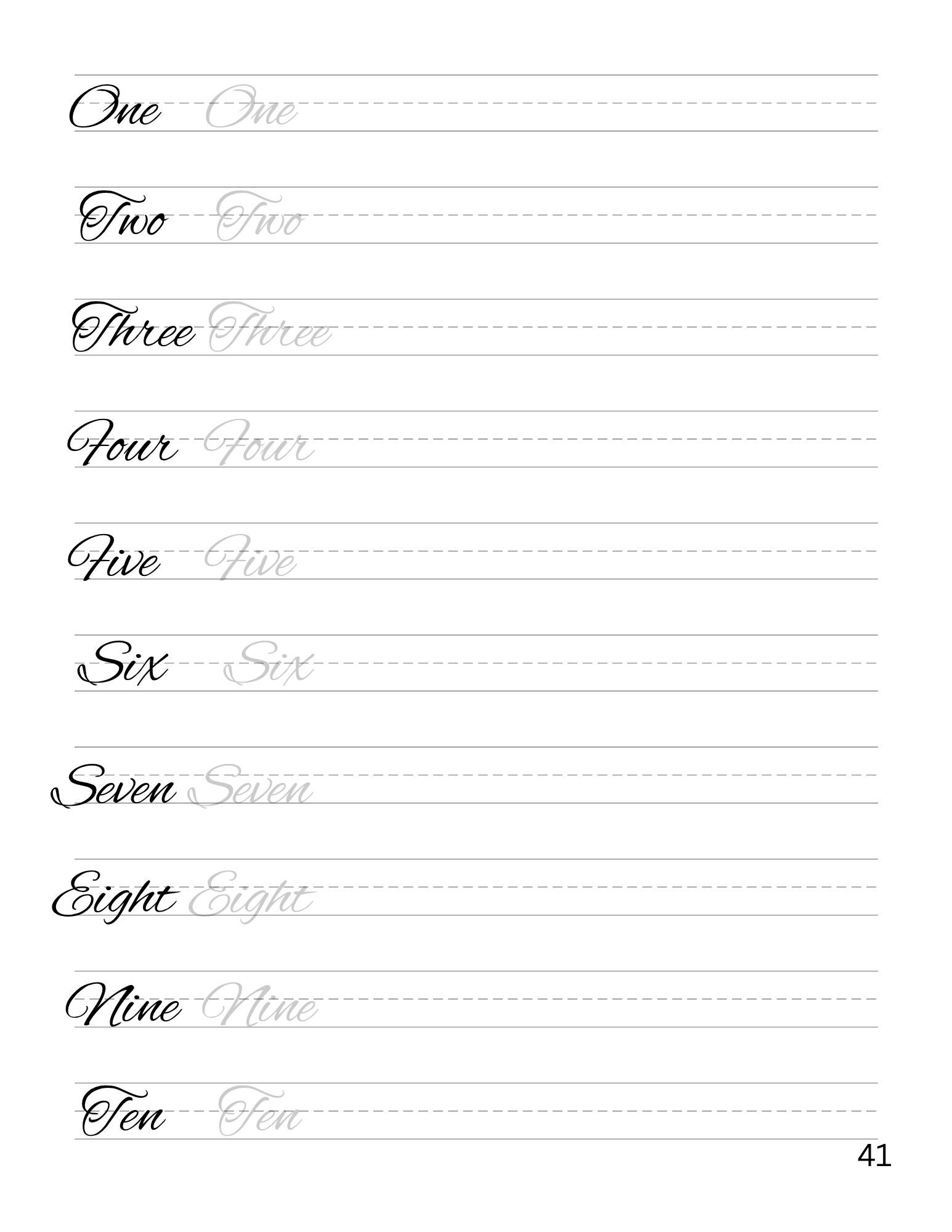 Cursive Handwriting Workbook for Kids-alphabet, Words and Practice ...