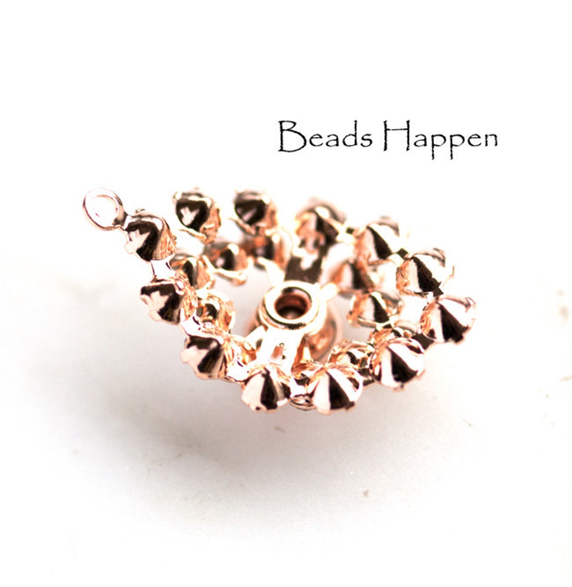 24mm SWAROVSKI Crystal Component White Opal and Pacific Blue - Etsy