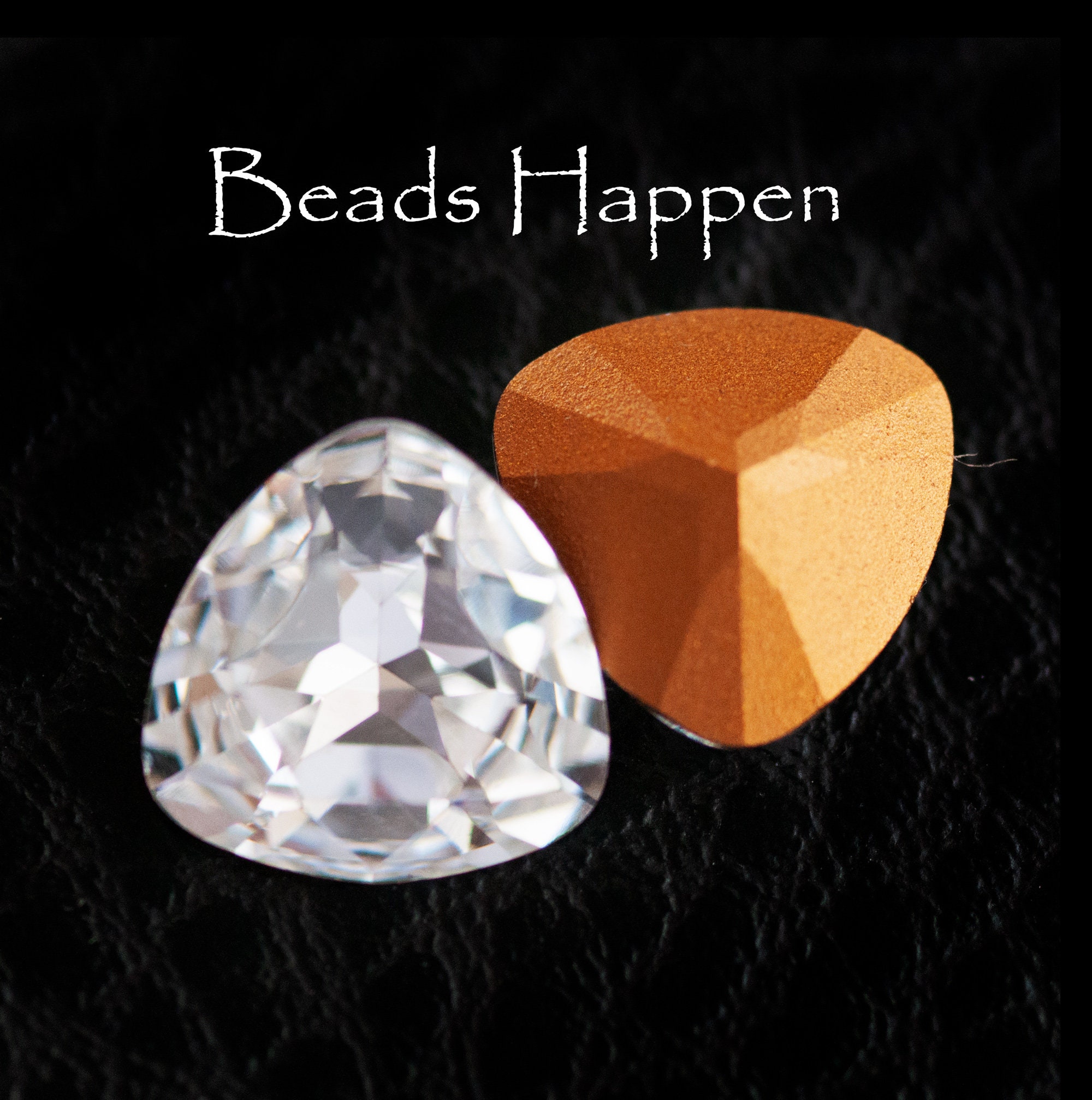 12mm SWAROVSKI Clear Crystal Triangle Stones Article 4723 | Etsy