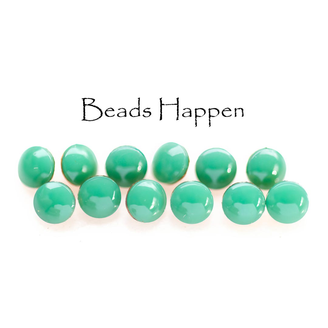 SWAROVSKI 24pp 12ss Chatons Apple Green Cabochon Top Chatons, 24pp ...