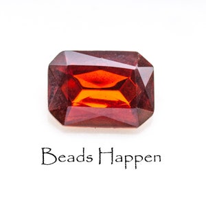 25x18mm Octagon Glass Stone Jewel Gem, Madeira Topaz, 25x18 Octagons ...