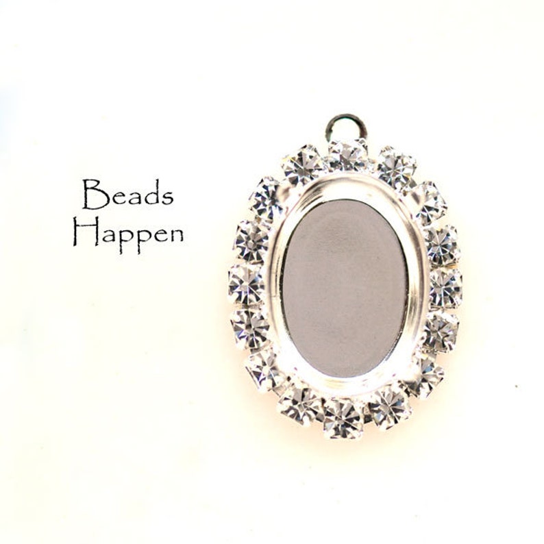 Sensational 18x13mm Oval Jewel Stone Setting Swarovski - Etsy
