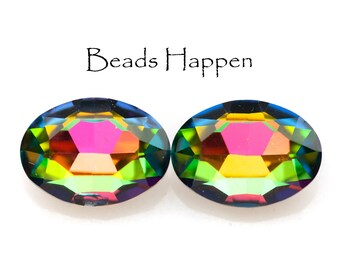 OLD STYLE Rosaline: 18x13mm Rosaline Light Pink Rose Glass Jewels Gems ...