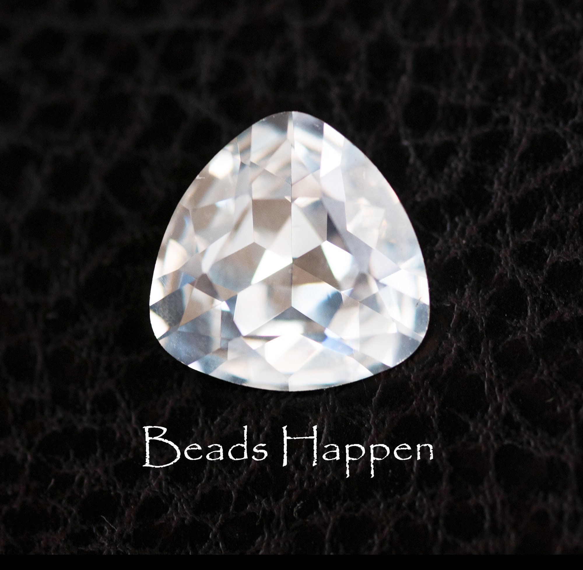 17mm SWAROVSKI Clear Crystal Triangle Stone Article 4723 | Etsy