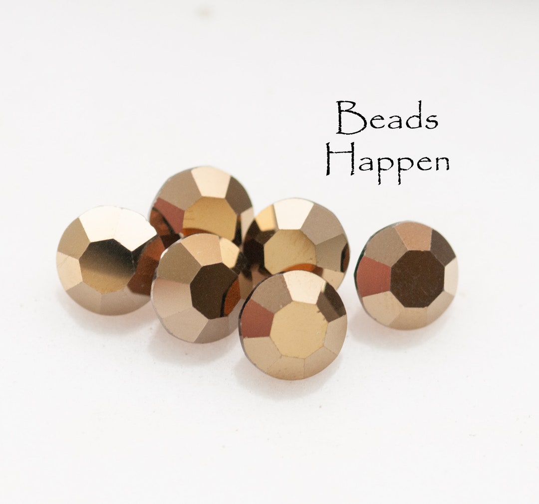 39ss Gold Monte Carlo Chatons, Gold 39ss 40ss Chatons, Round Chatons ...