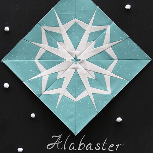 Snowflake Paper Pieced Pattern - Etsy