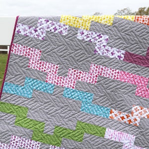 Interlock Quilt Pattern --paper - Etsy