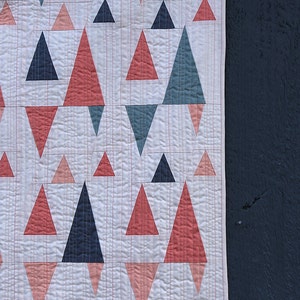 Pointed Statement Quilt Pattern --PDF - Etsy