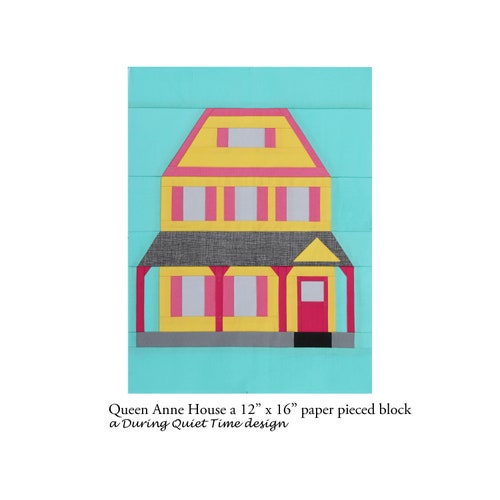 Ranch House Paper Pieced Pattern - Etsy