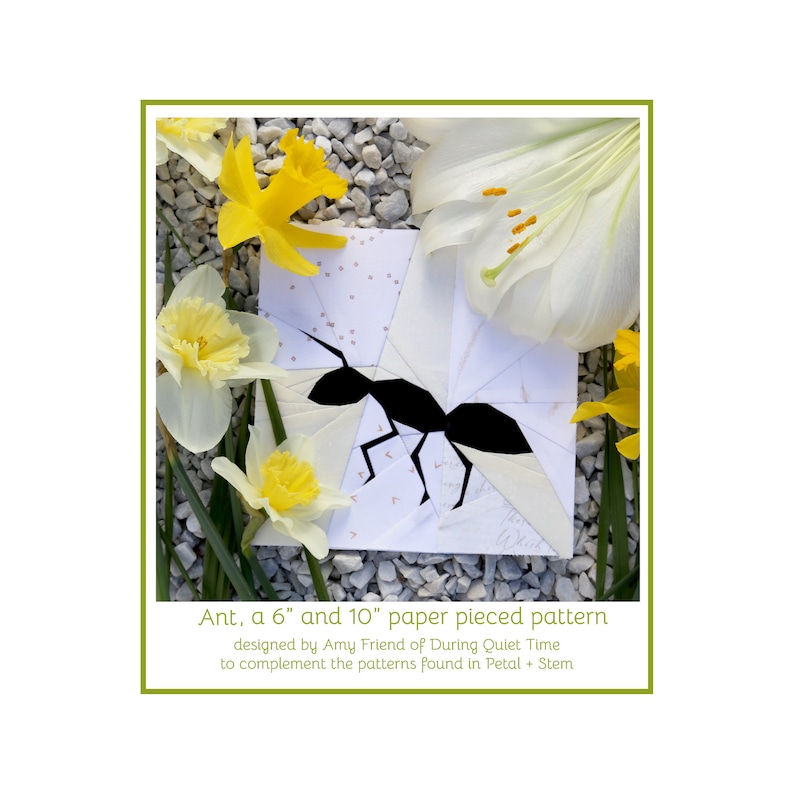 Ant Paper Pieced Pattern - Etsy