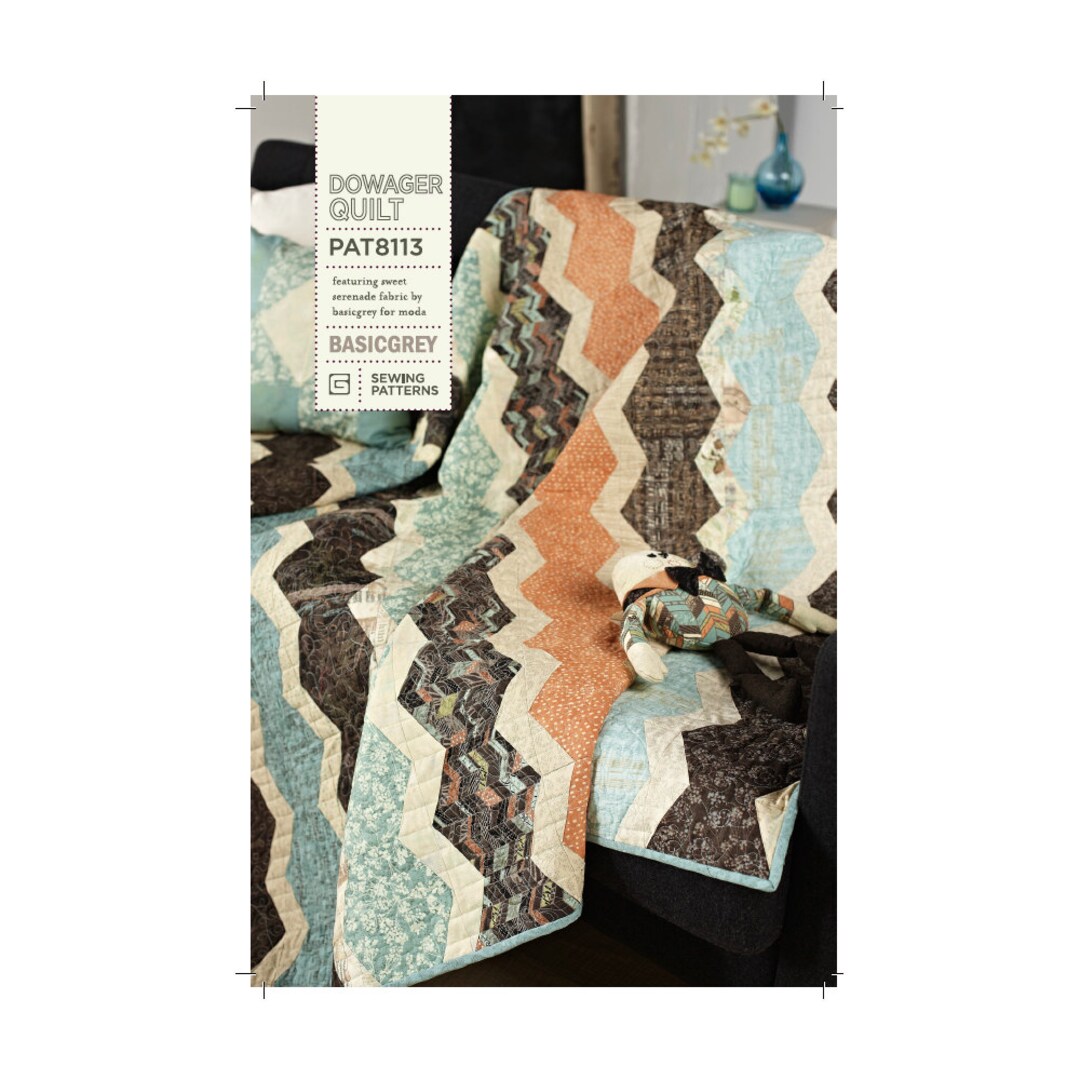 Dowager Quilt Pattern by Basicgrey - Etsy