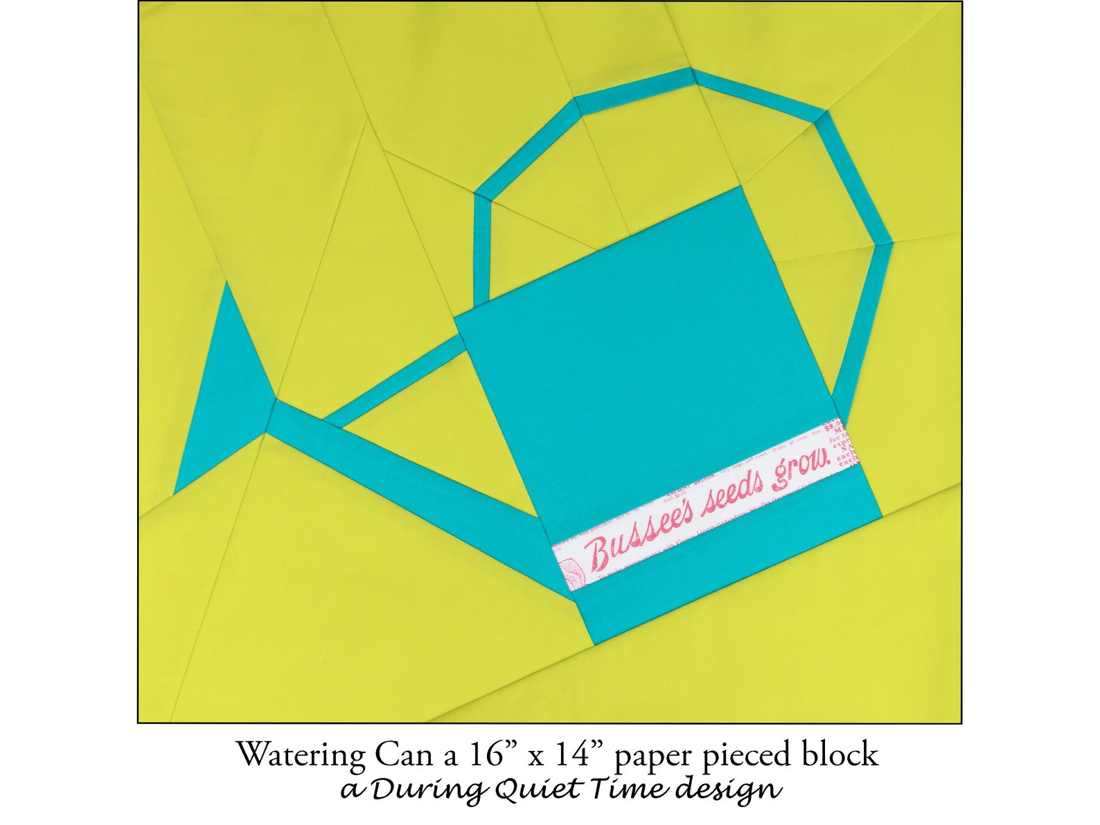 Watering Can Paper Pieced Pattern - Etsy