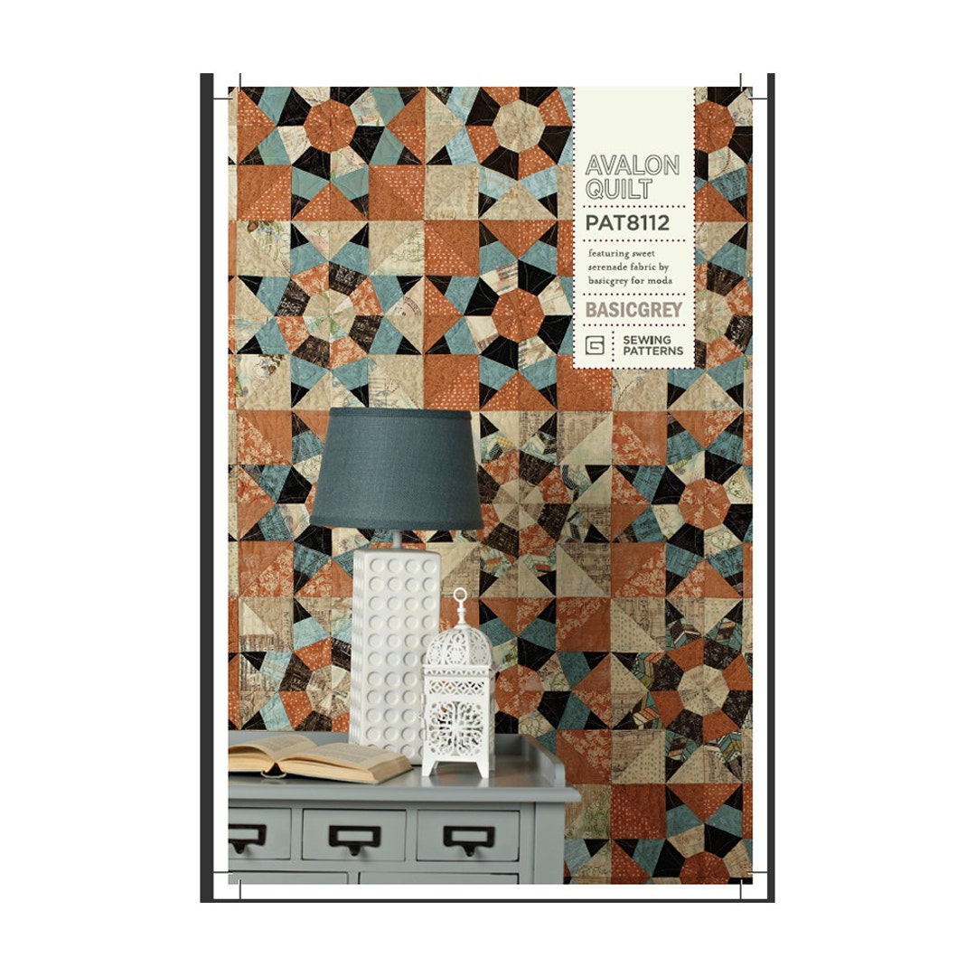 Avalon Quilt Pattern by Basicgrey - Etsy