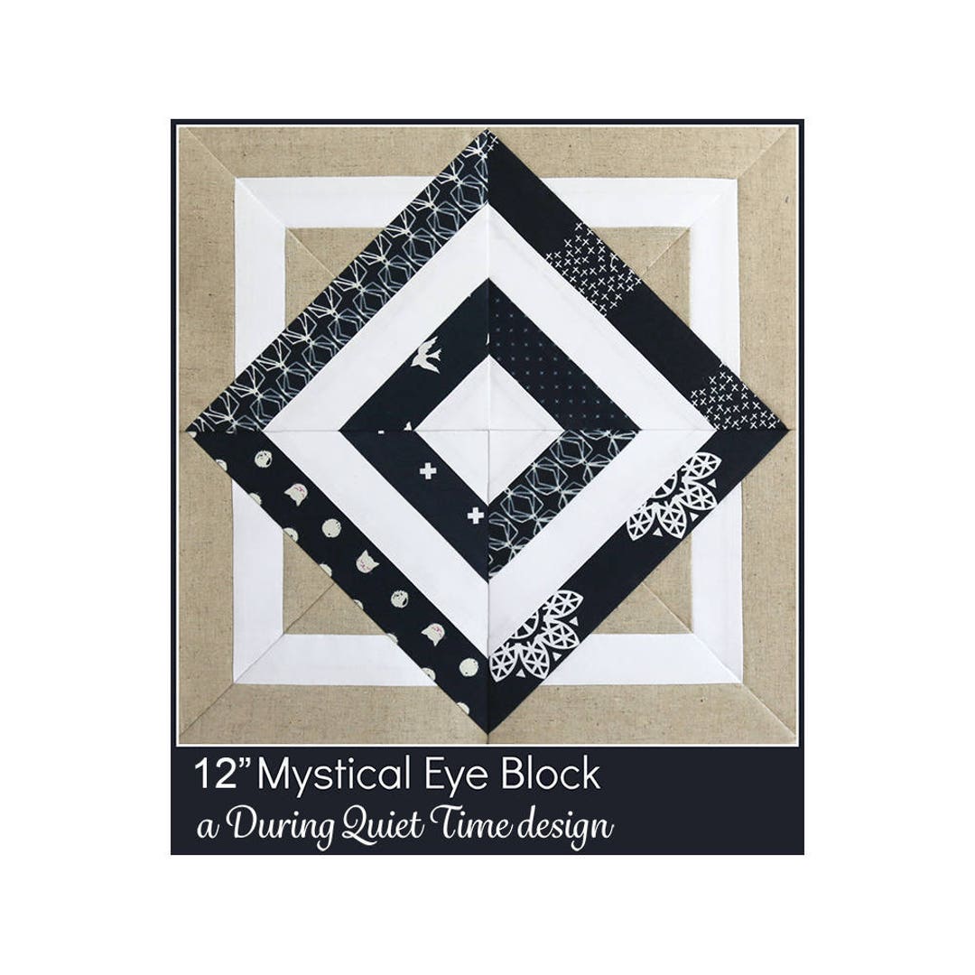 12" Mystical Eye Block - Etsy