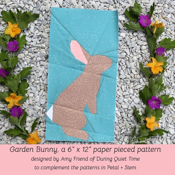 Bunny Quilt Pattern - Etsy