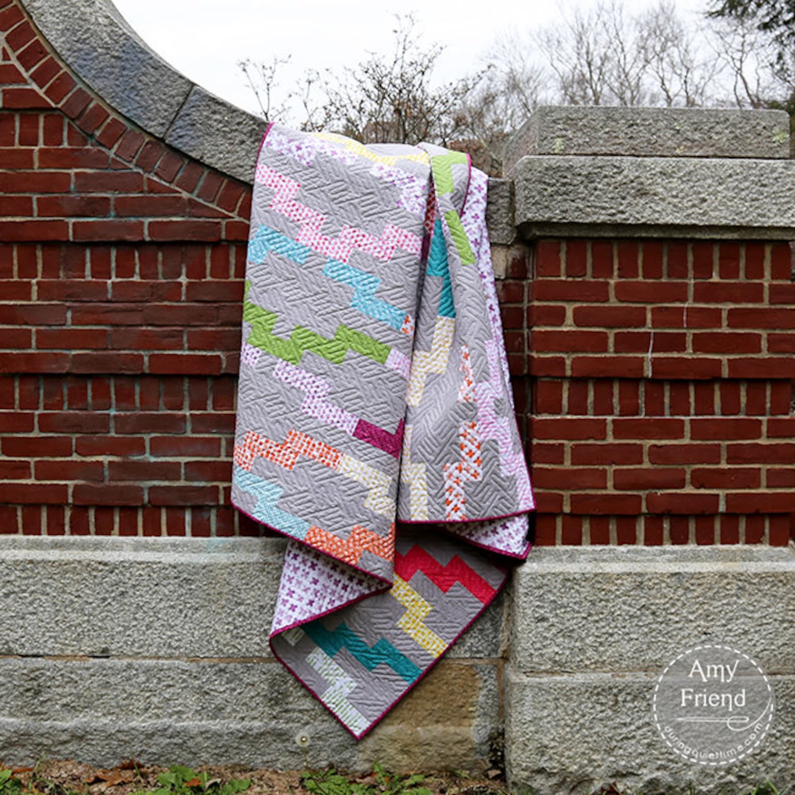 Interlock Quilt Pattern --PDF - Etsy