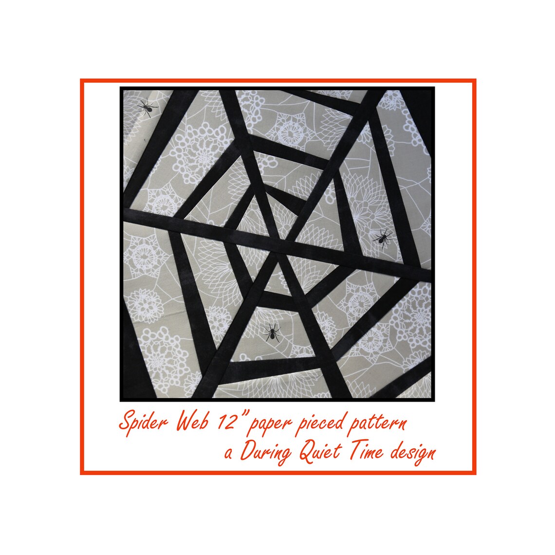 Spider Web Paper Pieced Pattern - Etsy