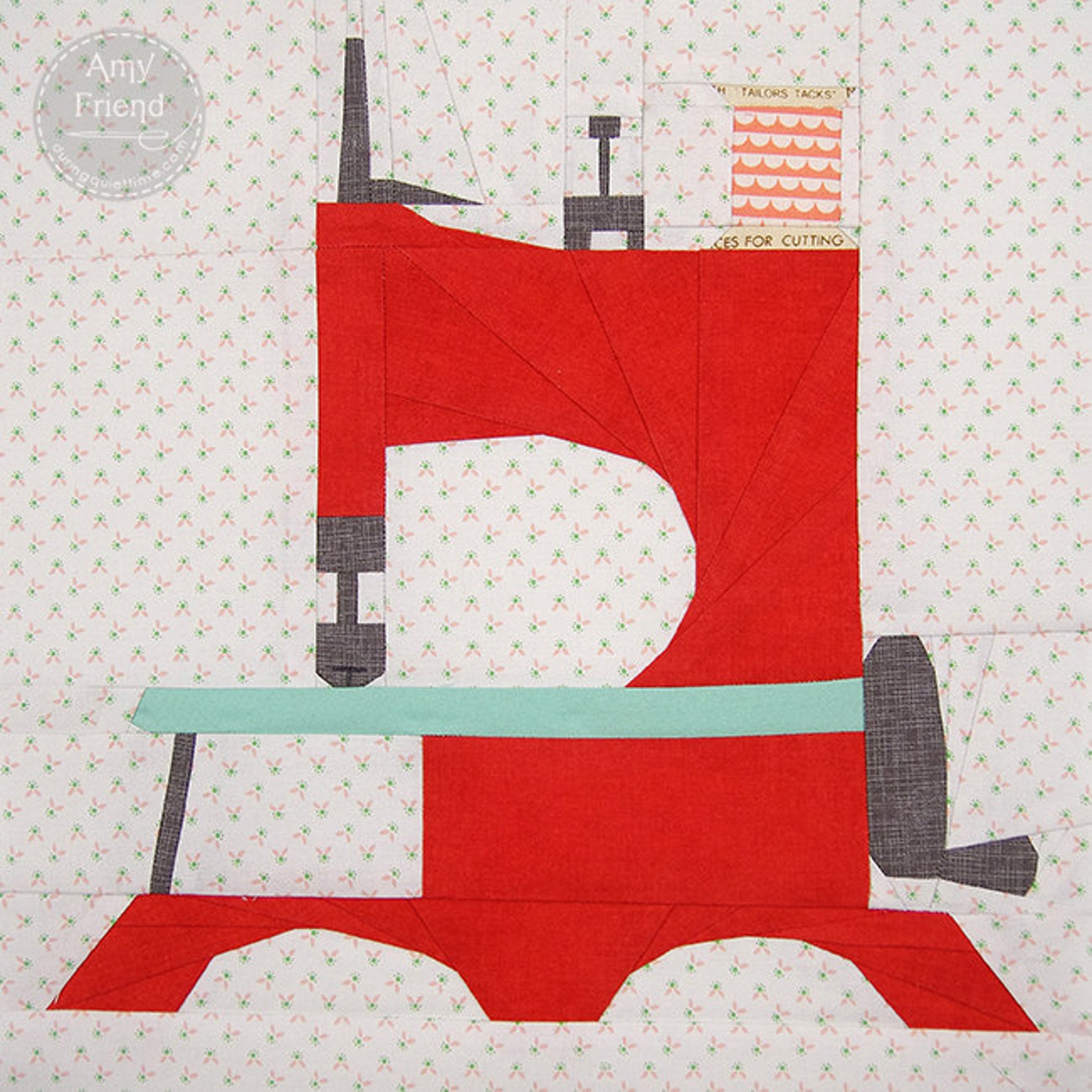 Little Lady Paper Pieced Pattern - Etsy