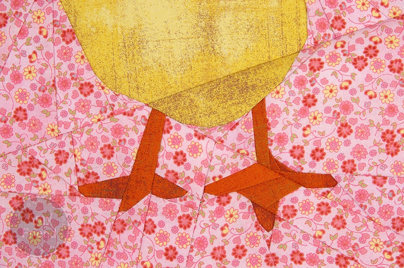 Spring Chicken Paper Pieced Pattern - Etsy