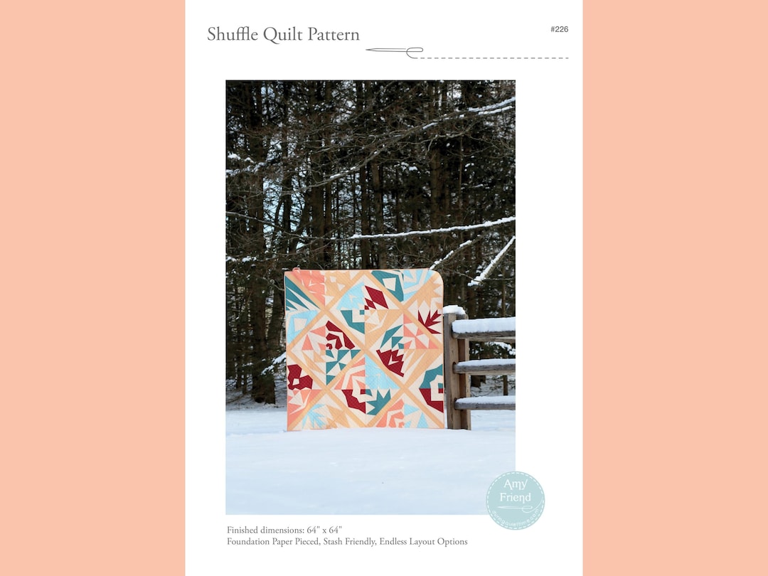 Shuffle Quilt Pattern --PDF - Etsy