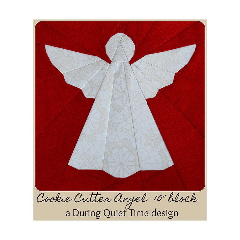 Cookie Cutter Angel Paper Pieced Pattern - Etsy Canada