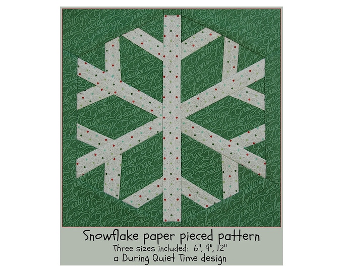 Sewing Machine Paper Pieced Pattern - Etsy Canada