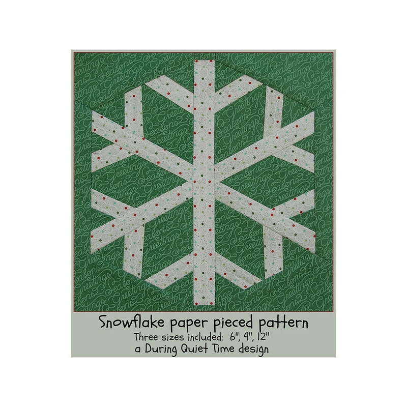 Snowflake Quilt - Etsy