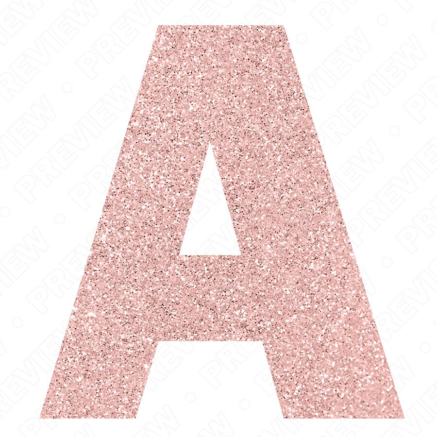 Rose Gold Lettering Printable Alphabet PNG Clipart Letters Numbers 36 ...